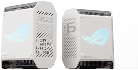 Amazon.com: ASUS ROG Rapture GT6 (2PK) AX10000 Tri-Band WiFi 6 Gaming ...