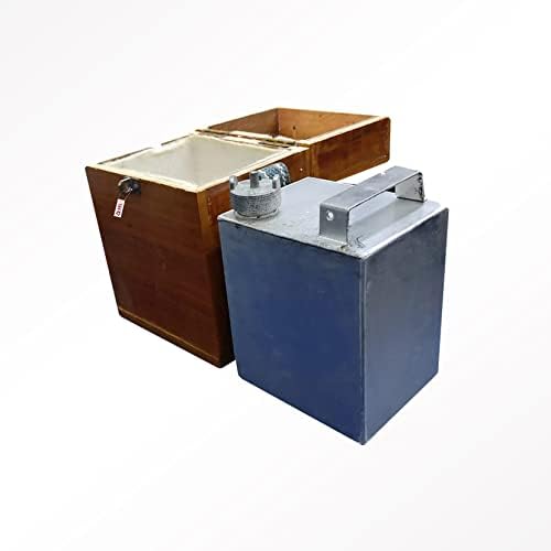 S3 Fabrics Fuel Sample Container (Aluminium Bottle with Wooden Box 1 ...
