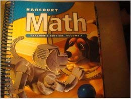 Harcourt Math, Grade 3, Vol. 1, Teacher's Edition: Evan M. Maletsky ...