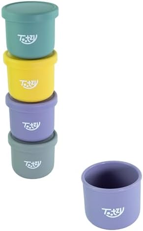 Amazon.com: Webake Silicone Food Storage Containers with Lids, Large ...