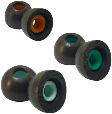 Amazon.com: Luckvan Memory Foam Earbuds Tips Replacement Extra Small ...