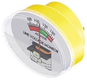 Amazon.com: Camco 55263 AC Line Voltage Meter – 120V Plug-in Analog ...