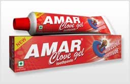 Buy Amar Clove Gel Toothpaste, 150g (Pack of 3) Online at Low Prices in ...