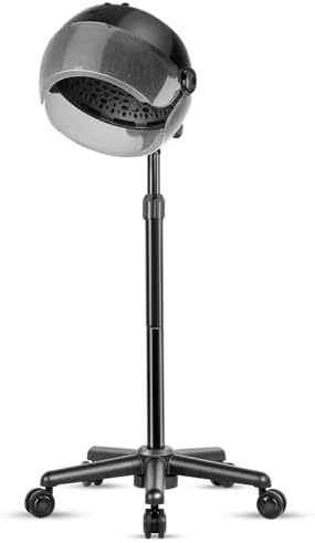 Amazon.com : Professional Hooded Hair Dryer with Time Setting, Touch ...