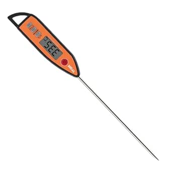 Thermomètre de charité numérique- Thermographe pour aliments de lecture ...