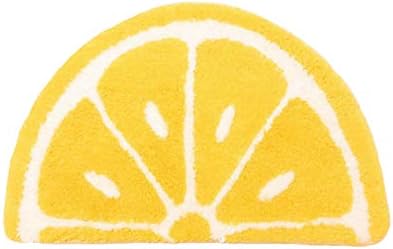 Amazon.com: Rainbow/Lemon Rug Carpet Water Absorption Non-Slip Bedroom ...