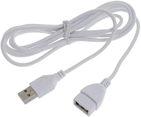 Amazon.com: WOEIFGV 5ft White USB Extension Cables – USB 2.0 Type A ...