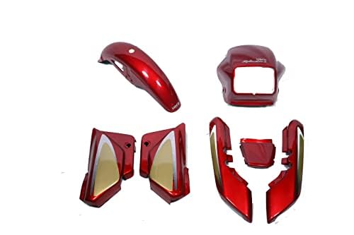 Abs Full Body Kit Old Splendor Red Bike : Amazon.in: Car & Motorbike