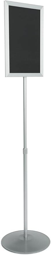 Amazon.com : Pedestal Sign Holder Stand with Telescoping Post, Double ...