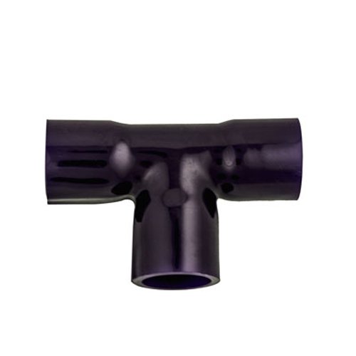 1/2" ID Blue PVC Flexible Tee with a Max Working Pressure of 69: Amazon ...