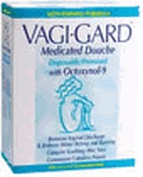Amazon.com: Vagi-Gard Douche 6+6 Oz ( with Octoxynol-9 Non-Staining ...