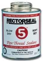 Amazon.com: Rectorseal Yellow Pipe Thread Sealant 16 oz. : Industrial ...