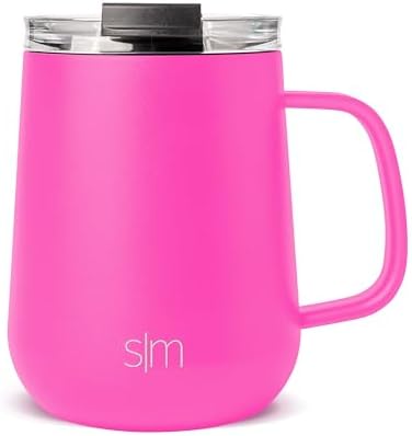 Simple Modern Travel Coffee Mug with Lid and Handle | Reusable ...