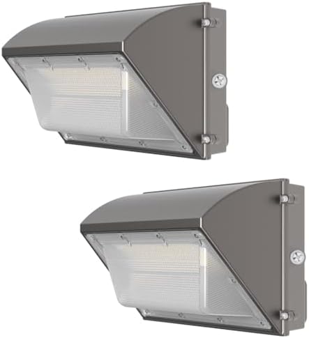 Lifgright 150W LED Wall Pack Light,2 Pack 5000K 18000LM Outdoor Lights ...