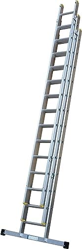 Lewis Double EN131 Professional Aluminium Extension Ladder : Amazon.co ...
