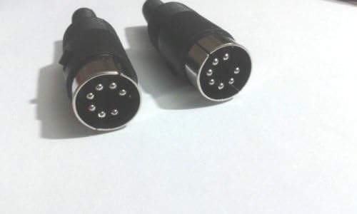Amazon.com: 50 pcs 7 Pin DIN Plug Connector with Plastic Handle ...