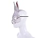 Amazon.com: Amosfun Half-Face Rabbit Mask Creative Funny Decor Rabbit ...