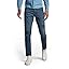 G-STAR RAW Men's 3301 Slim Jeans Jeans, Blue (Worn in Rivulet Patch ...