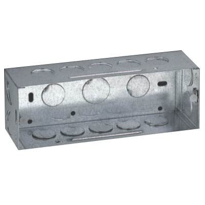 Buy OABSV 3 Modular 8"x3" Sheet Metal Modular Box, 20" Gage Heavy Iron ...