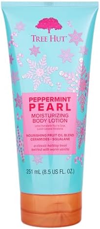 Amazon.com : Tree Hut Peppermint Pearl Body Lotion | Limited Edition ...