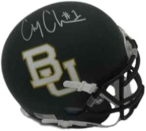 Amazon.com: Corey Coleman Autographed Baylor Bears Schutt Matte Mini ...
