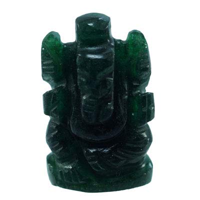 Buy Green Ganesha Idol Price(10 Grams), Emerald Ganesha Statue, Pacha ...