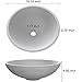Durx-litecrete Concrete Bathroom Vessel Sinks 16 Inch Above Counter ...