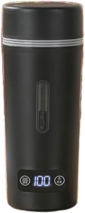 Amazon | 【2024新登場・日本対応】電気ケトル ポータブル トラベルケトル 350ml 小型 充電式電気ポット LCD温度表示 電気温水カップ マルチ温度調整 5分急速沸かし 保温 ...
