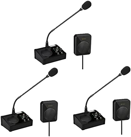 Amazon.com : Retekess TW106 Window Intercom System Dual Way,Counter ...