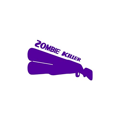 Zombie Repellent Crossed Shotguns Decal Crossed Guns Stickers For Sale