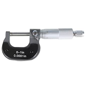 waltyotur U-Shaped Outer Micrometer 0-1 Inch with Carbide Tip Accuracy ...