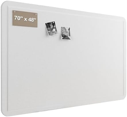 Amazon.com: Felt Bulletin Board for Wall 72" x 48" Unfolded Size, Large ...