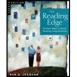 The Reading Edge: Thirteen Ways to Build Reading Comprehension: Johnson ...