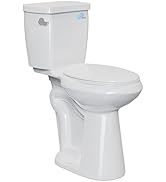 Simple Project 21 Inch Tall Toilet Elongated with Comfort Chair Seat, 1 ...