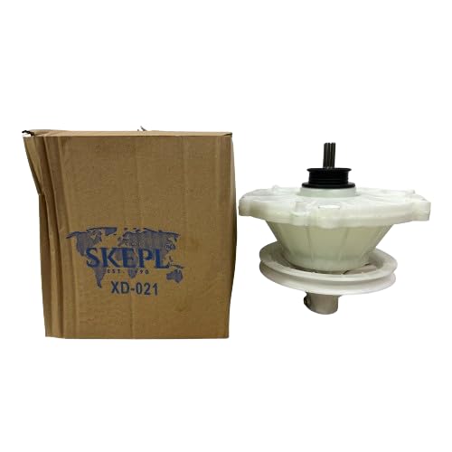SKEPL Semi Automatic Washing Machine Gearbox with Pulley Compatible with LG New Model (MATCH ...