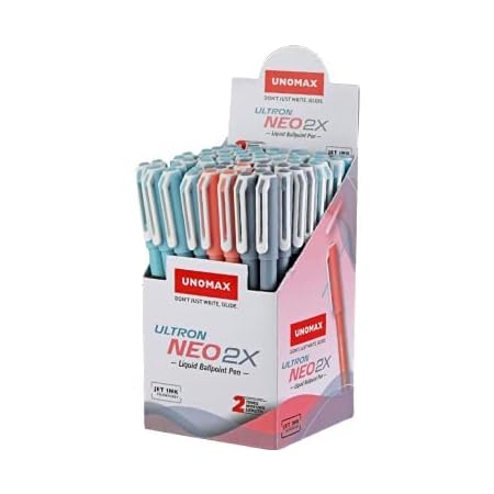 Amazon.com : Unomax Ultron 2X Pen Pack of 50 : Office Products