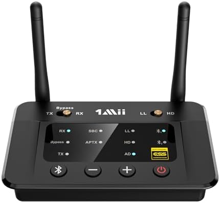 Amazon.com: 1Mii B06Ultra Bluetooth 5.2 Receiver with LDAC for Hi-Res ...