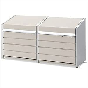 Amazon.co.jp: 【受注生産品】イナバ物置 ダストボックス・ミニ DBN-106ML-2 『ゴミ袋（45L）集積目安 18袋、世帯数目安 9世帯』 『ダストボックス ゴミステーション ...