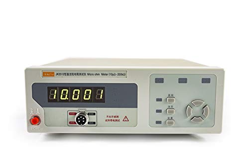 JK2512 DC Low ohm Meter 10micro ohm ~ 200K ohm: Amazon.com: Industrial ...