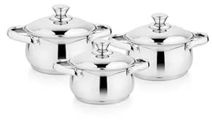 Buy Steelcraft Premium Stainless Steel Induction Bottom Euro Cookware ...