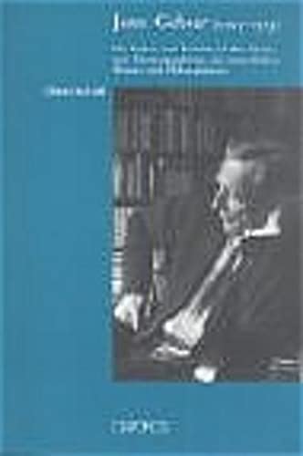Jean Gebser (1905 - 1973).: Schübl, Elmar: 9783034005906: Amazon.com: Books