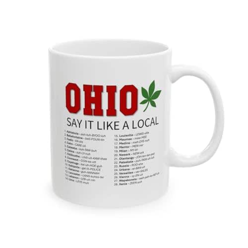 Amazon.com: Ohio Slang Funny Coffee Mug – Local Dialect and ...