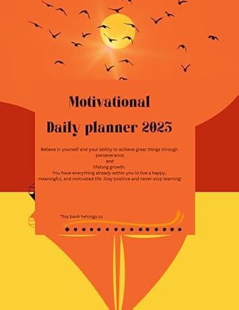 Amazon.com: Daily motivational planner: Your daily where you can see ...