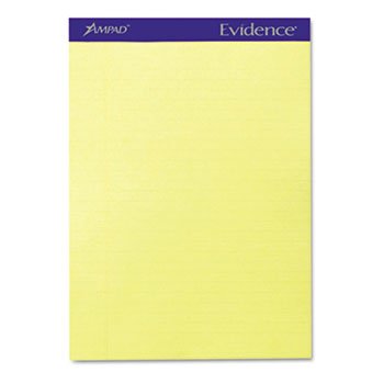 Ampad® Evidence® Perforated Writing Pads PAD,LGL RULED,PRF,LTR,CAN ...
