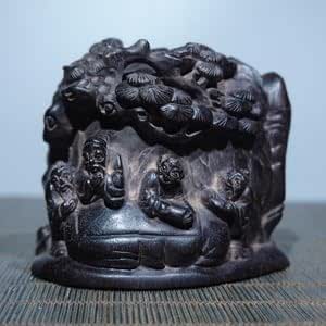 Amazon.co.jp: Rare Goods Old Qing Old Rosewood Carving, Matsushita Old ...