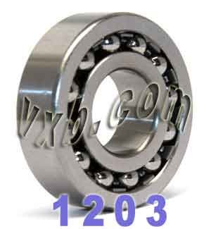 1203 Self Aligning Bearing 17x40x12 Ball Bearings VXB Brand: Amazon.com ...