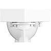 Renovators Supply Troyt Compact Corner Bathroom Toilet, 2-Piece Round ...