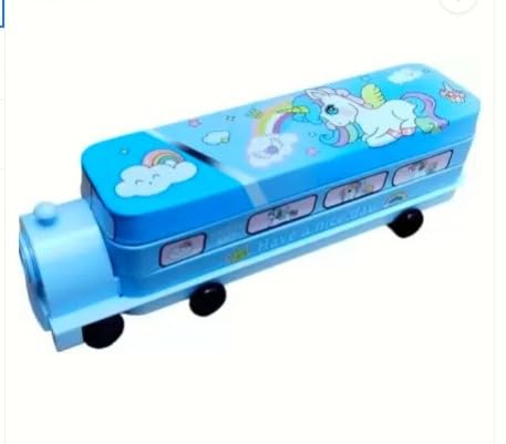 Buy Nehuu Creation Train Pencil Box with Double Storage/Table Top ...