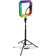 Amazon.com : Bower 12-inch RGB LED Selfie Ring Light Studio Kit ...
