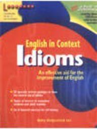 English in Context: Idioms (English in Context): Kirkpatrick, Betty ...